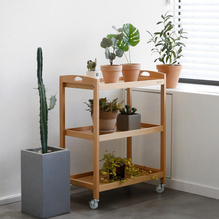 POOM | 너도밤나무 3단 웨건