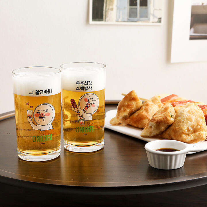 POOM | 오니기리 소맥잔 2P 세트