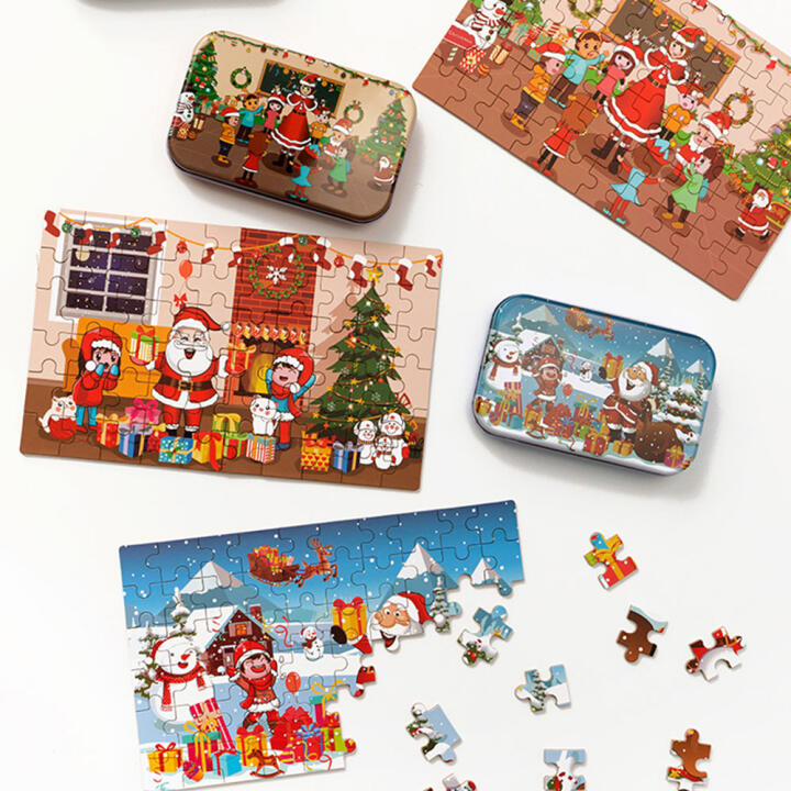 POOM | 152 크리스마스 틴케이스 퍼즐 60pcs