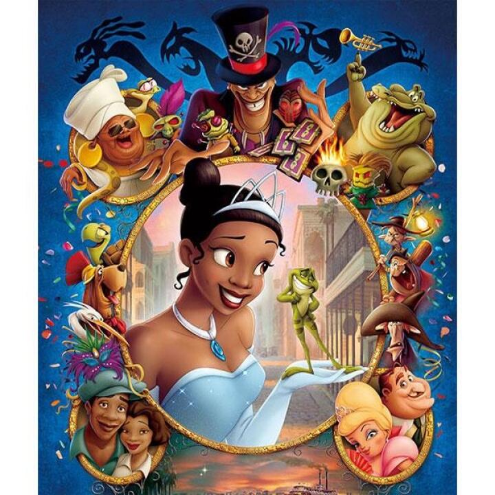 POOM | 토이앤퍼즐 공주와 개구리 티아나 500피스 직소퍼즐