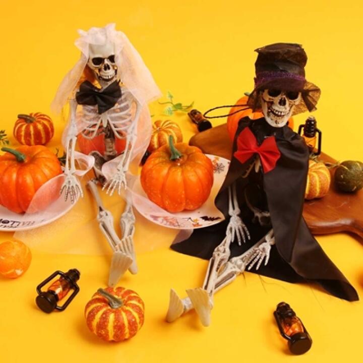 POOM | 미니 해골 인형장식 40cm 신랑