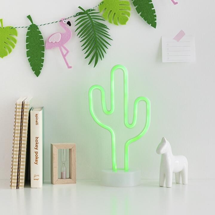 POOM | 네온조명 선인장 (20008800)