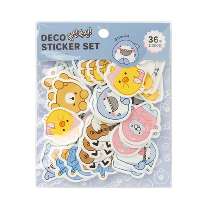 POOM | 갈라파고스 EVA 캐릭터 스티커세트 (04010104)