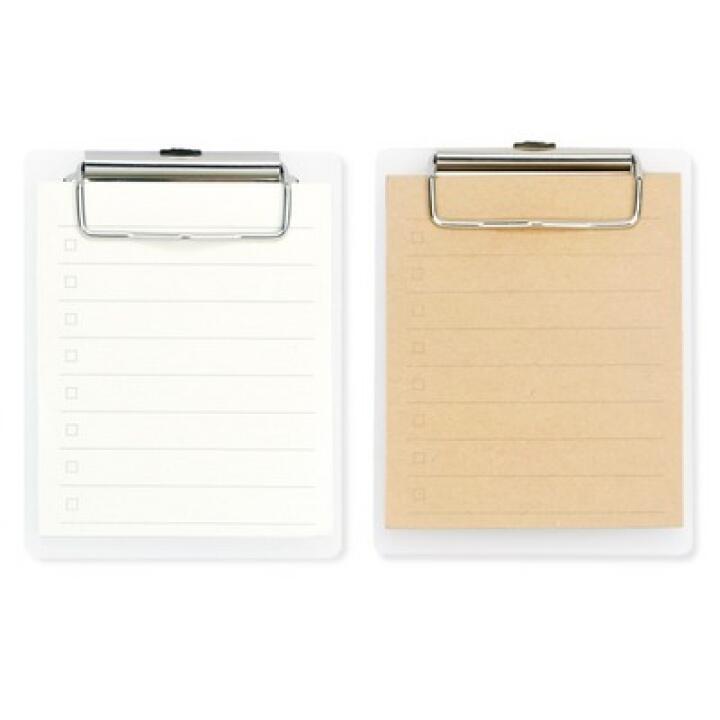 POOM | 심플 집게 메모지