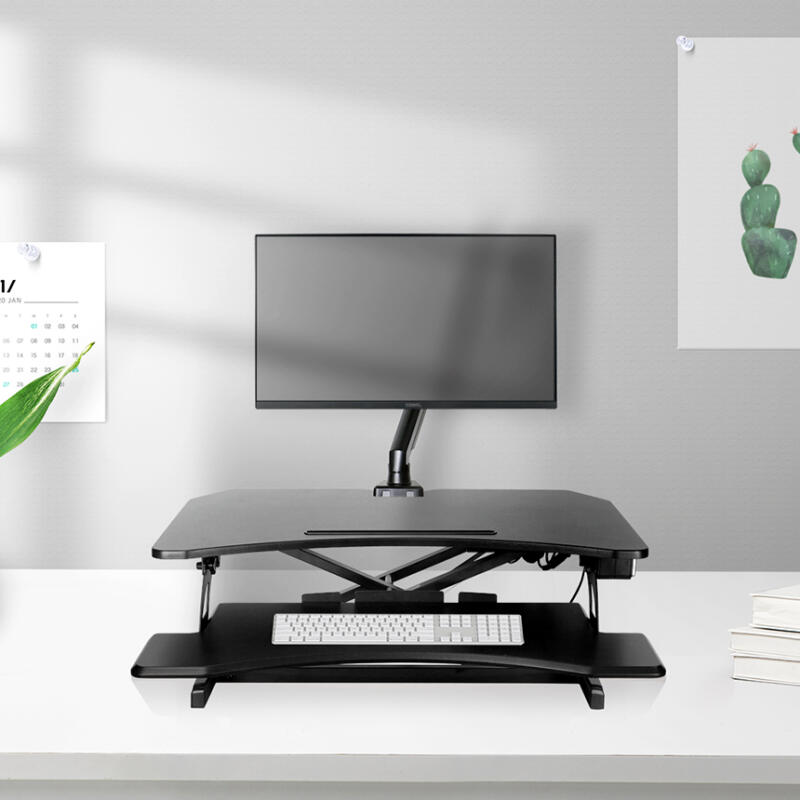 POOM | PSW-ES 스탠워크(전동높낮이조절책상/서서일하는책상/스탠딩책상/전동책상)