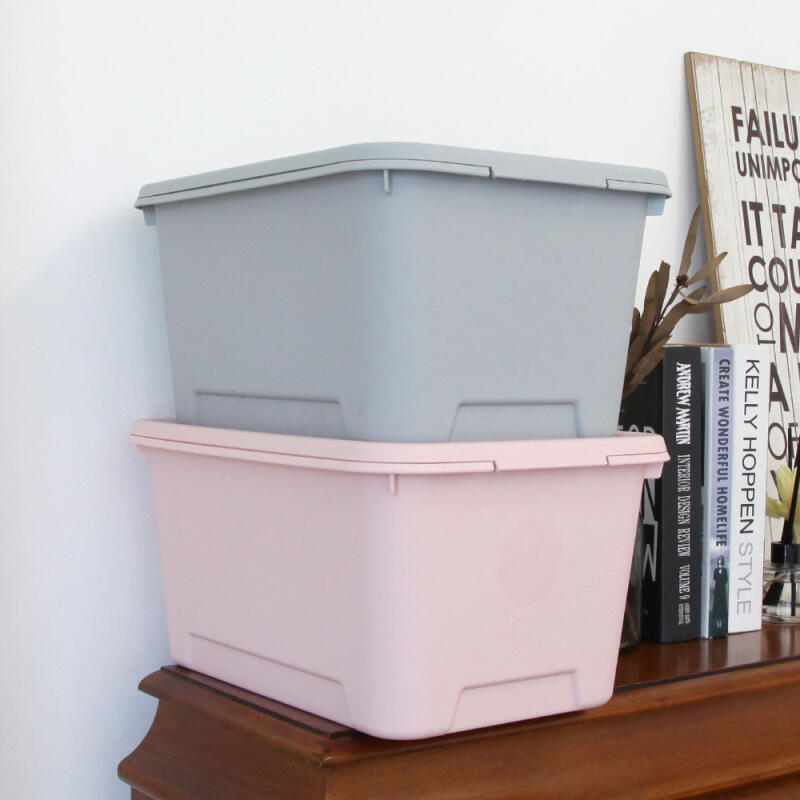 POOM | 파스텔 리빙박스 24L 2개