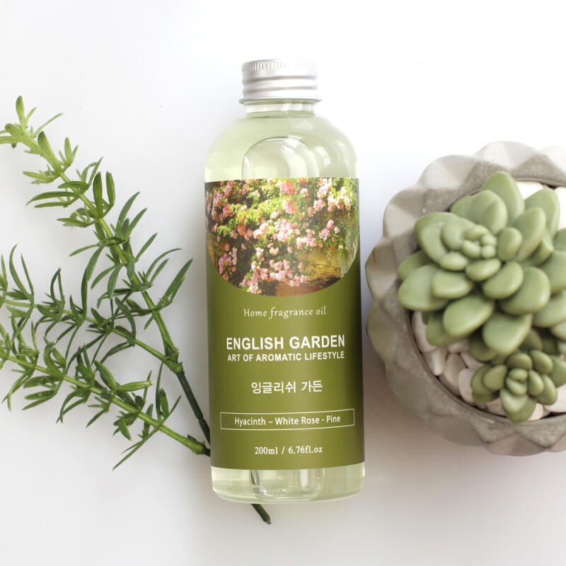 POOM | 아로마코 실내디퓨저 리필오일 200ml (석고리드증정)