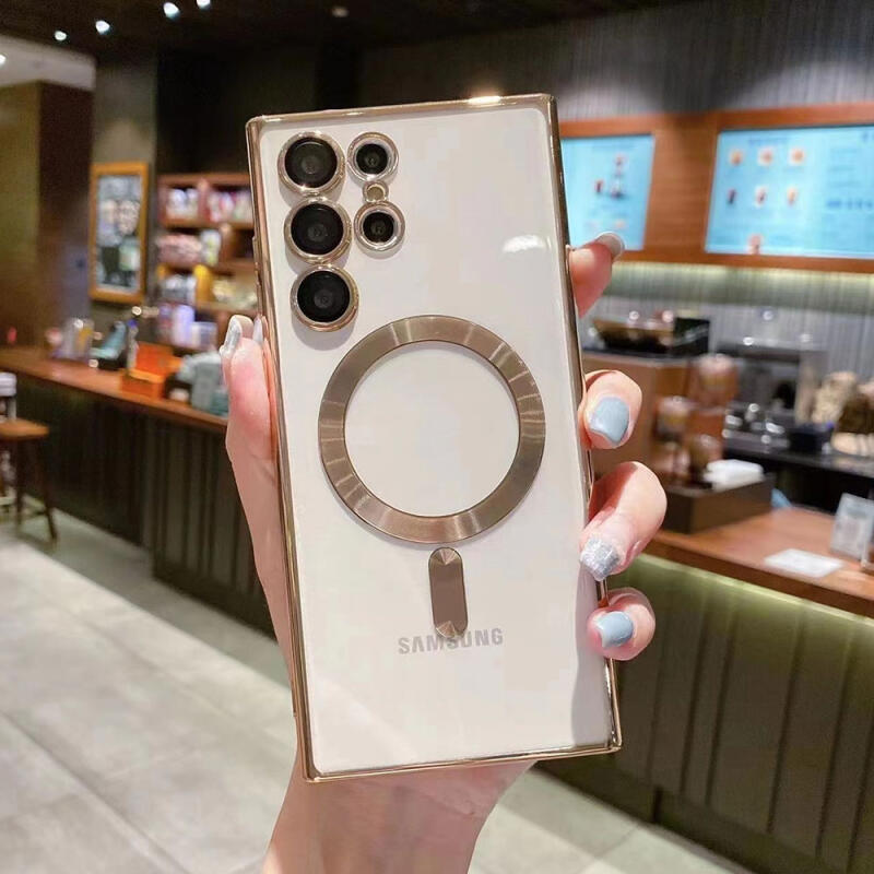 POOM | 갤럭시 S21 글램 카메라 풀커버 맥세이프 케이스