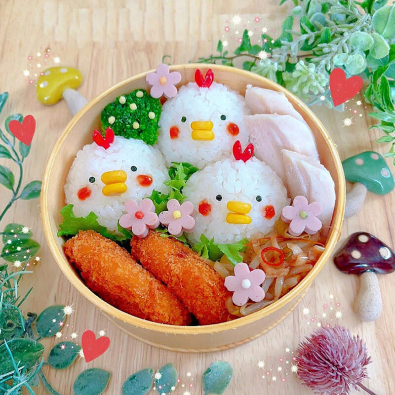 POOM | 메이크 하트픽(20p) 데코픽 과일포크 꽂이 반찬꾸미기