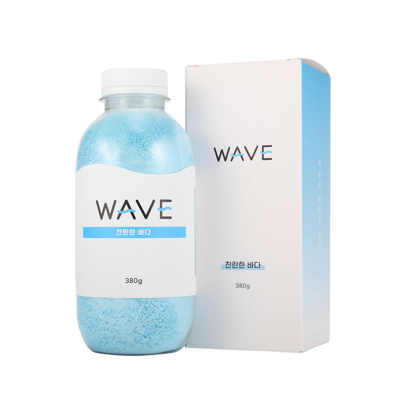 POOM | 웨이브 펄 입욕제 블루(오션) 380g 블루마린바다향