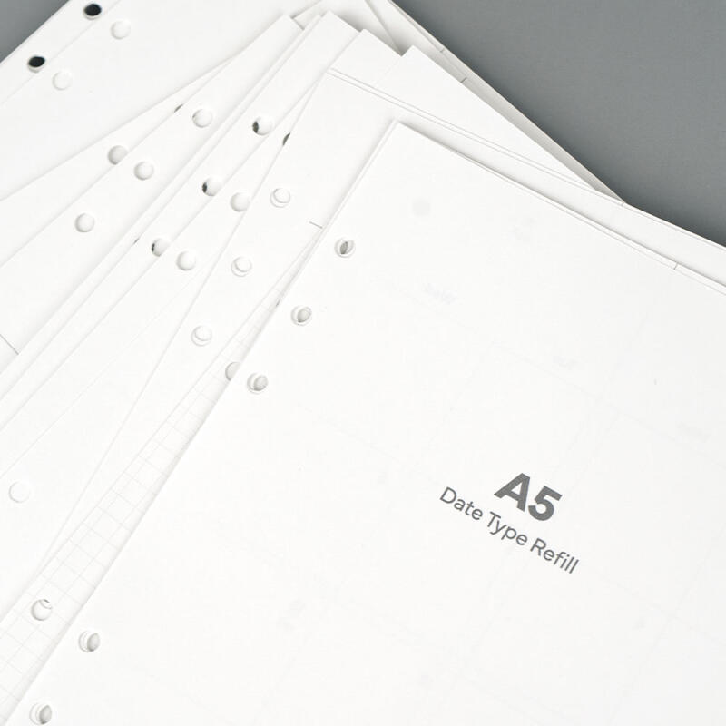 POOM | 루카랩 A5 2024 6공 날짜형 리필속지