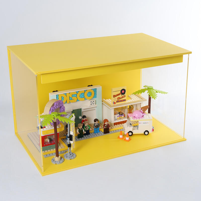 POOM | BTS 피규어 다이너마이트 레고 LED 조명 케이스 FL