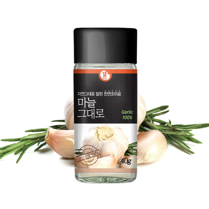 POOM | 그대로말린 100%국산 천연조미료 마늘 분말 40g