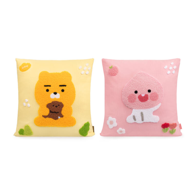 Poom 카카오프렌즈 에이프릴샤워 사각 쿠션 커버