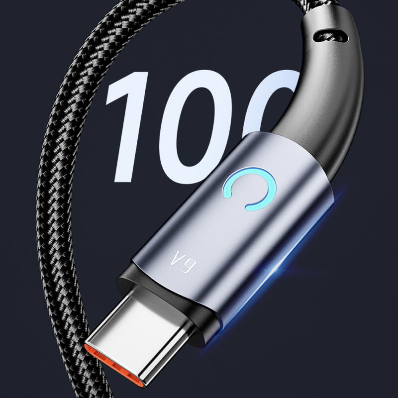 POOM | 애니포트 문라이트 USB A to C 66W 고속충전케이블 1.2M