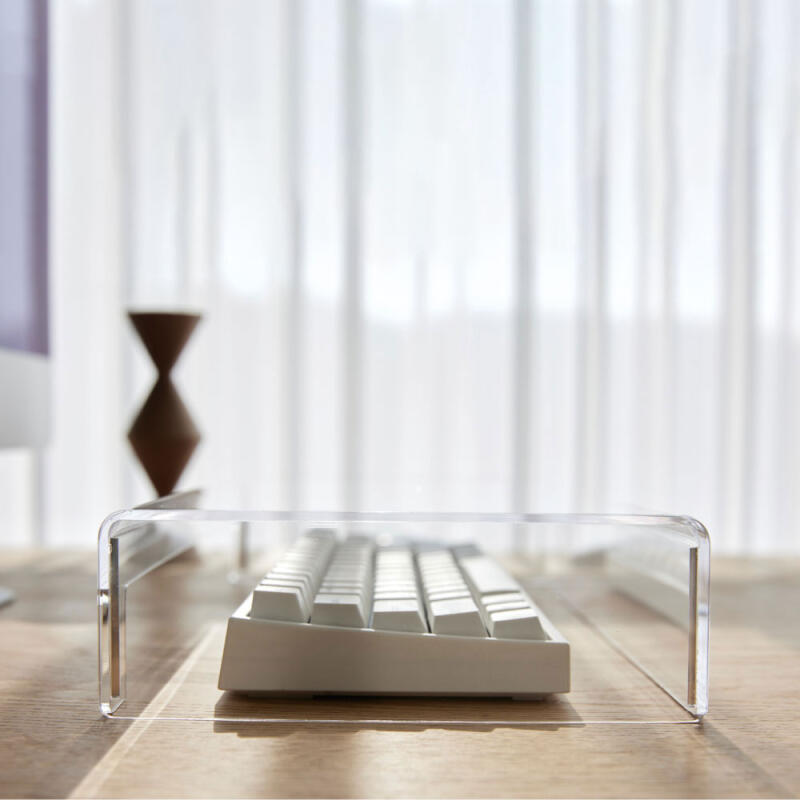 POOM | VISVI 투명 아크릴 키보드덮개 (47.5*15*6)