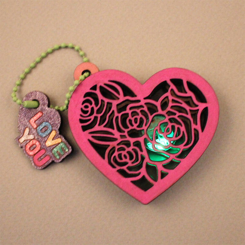 POOM | [아이디몬] 우드 DIY 하트쉐이커