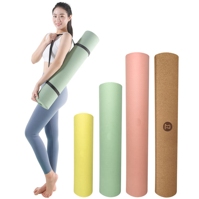 POOM | TPE 요가매트 10mm와이드 올리브그린 필라테스매트