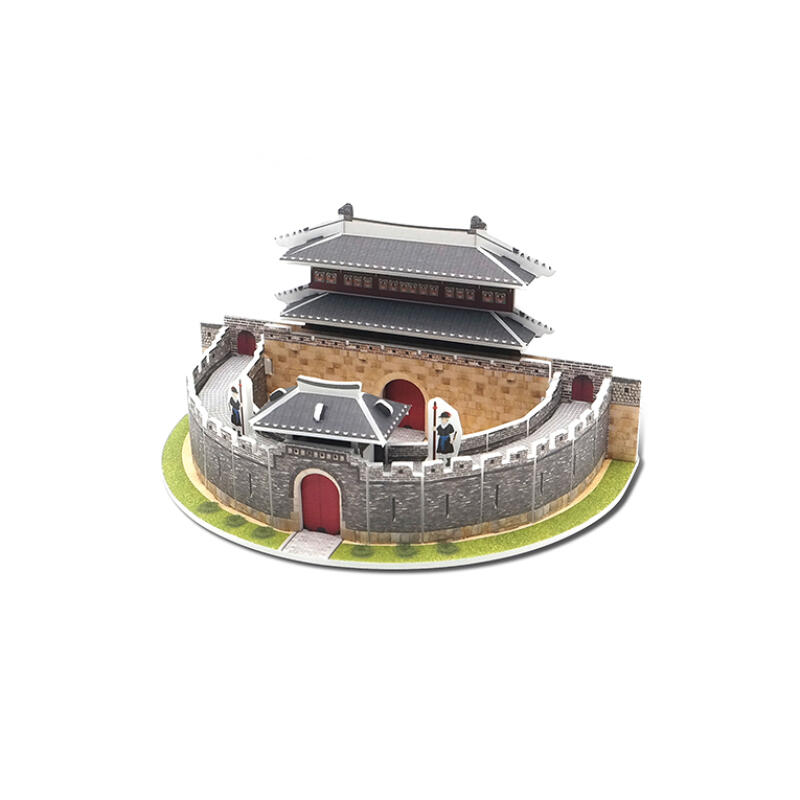 POOM | 3D입체퍼즐 수원화성 팔달문 모형 만들기