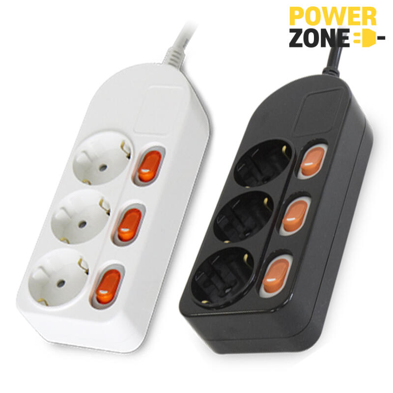 POOM | 개별스위치 3구 멀티탭 5M 16A