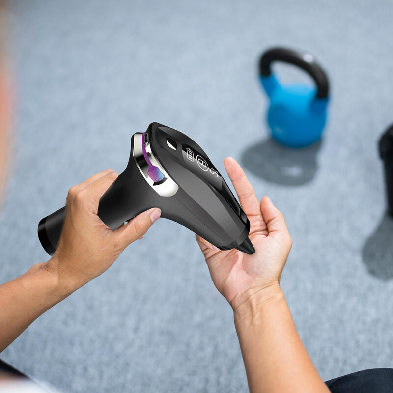 POOM | 엑토 전신 마사지 안마기 미니 진동 마사지건 HMS-13