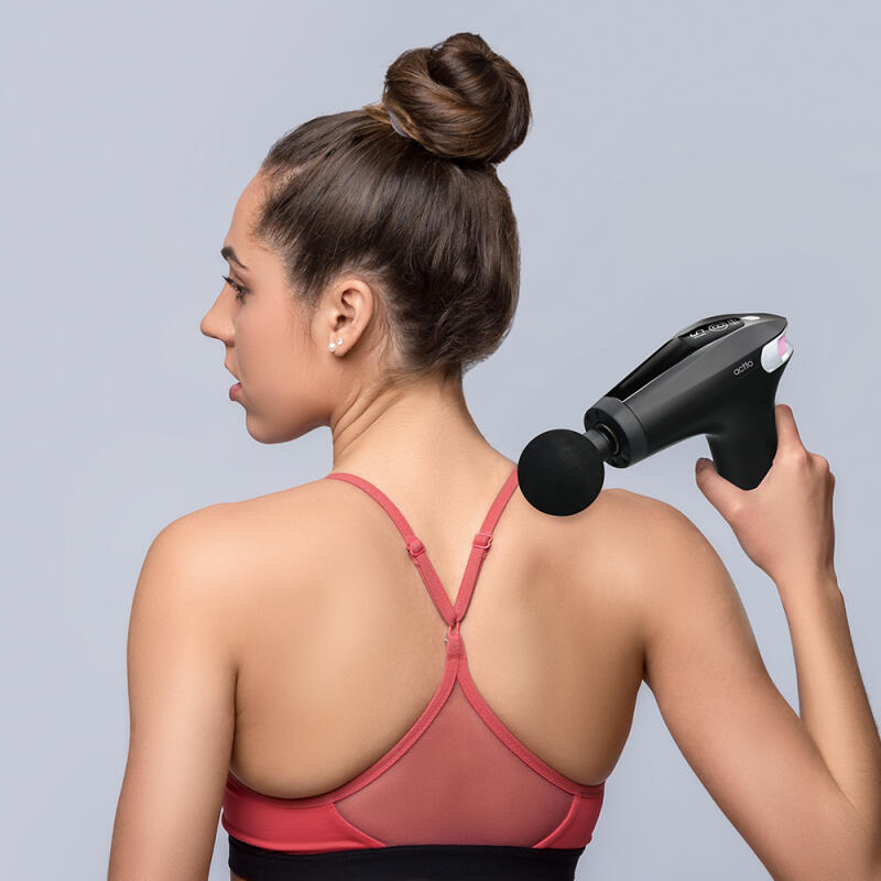 POOM | 엑토 전신 마사지 안마기 미니 진동 마사지건 HMS-13