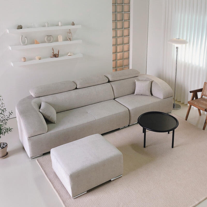 POOM | 무무 아쿠아패브릭 소파(임팔라,조야) 4인용