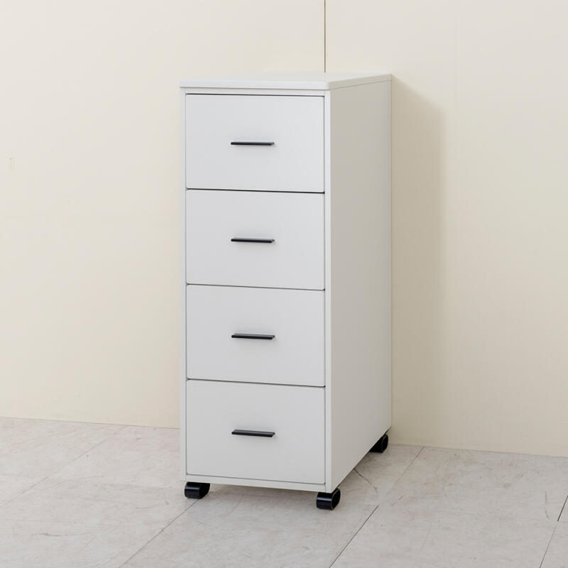 POOM | 리아 400 속깊은 틈새 4단서랍장