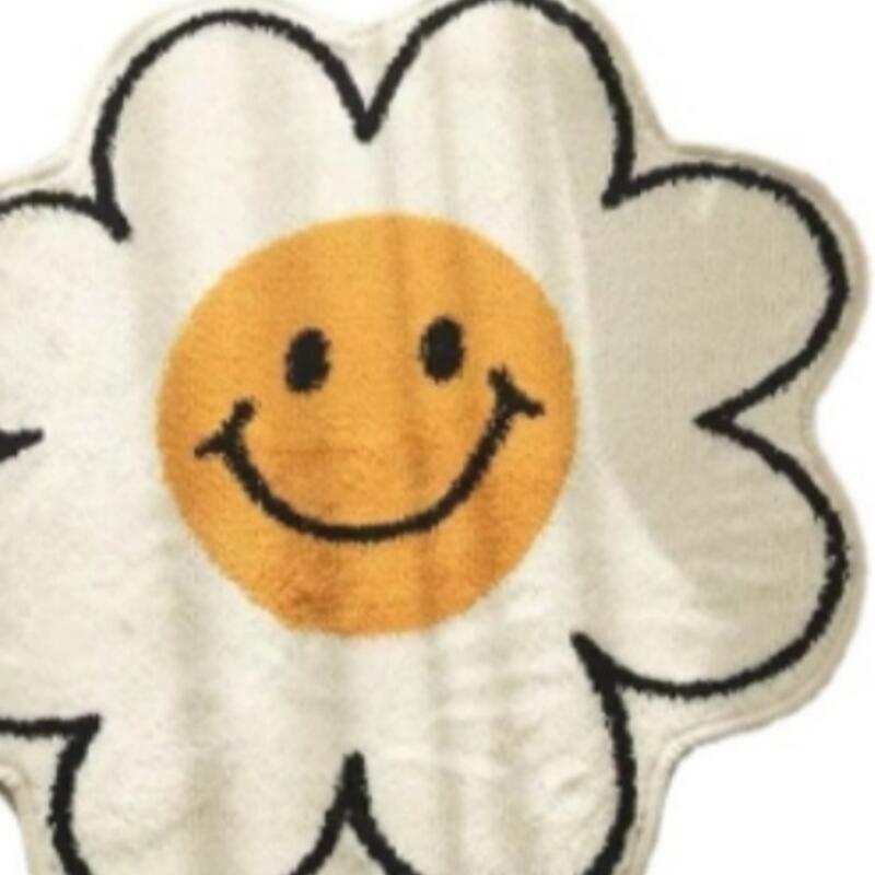 POOM | 귀여운 스마일 러그 60cm 80cm