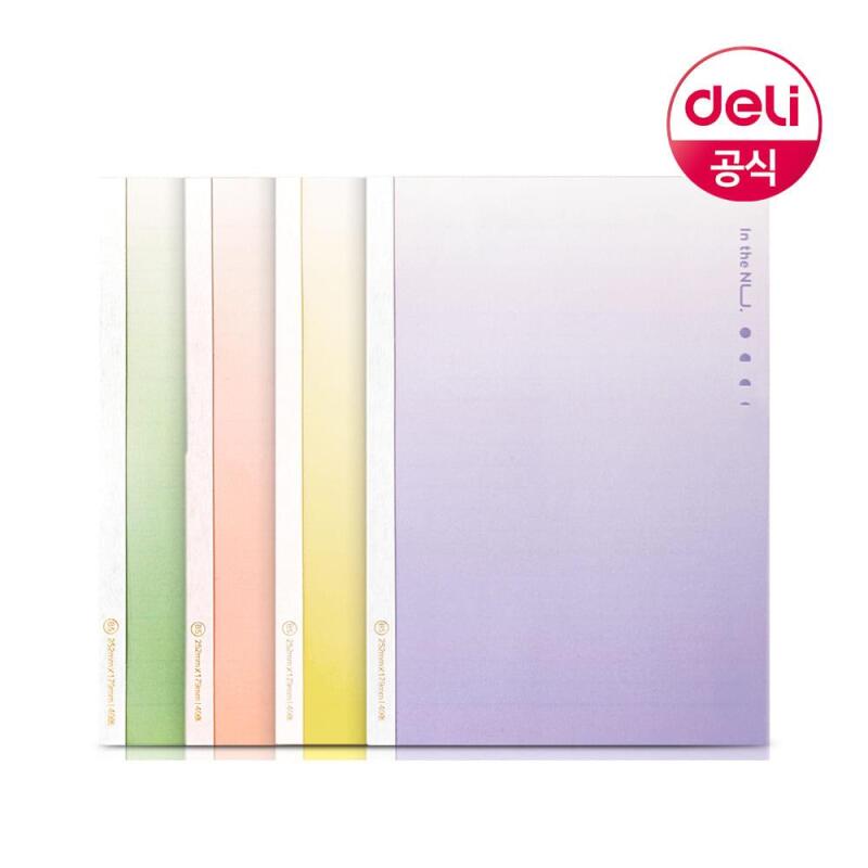 POOM | 델리 누사인 잘펴지는 파스텔 노트 B5 40매
