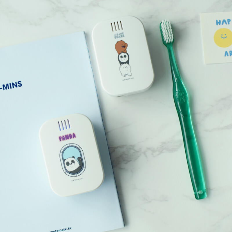 POOM | 위베어베어스 UV-C LED 미니 휴대용 칫솔살균기