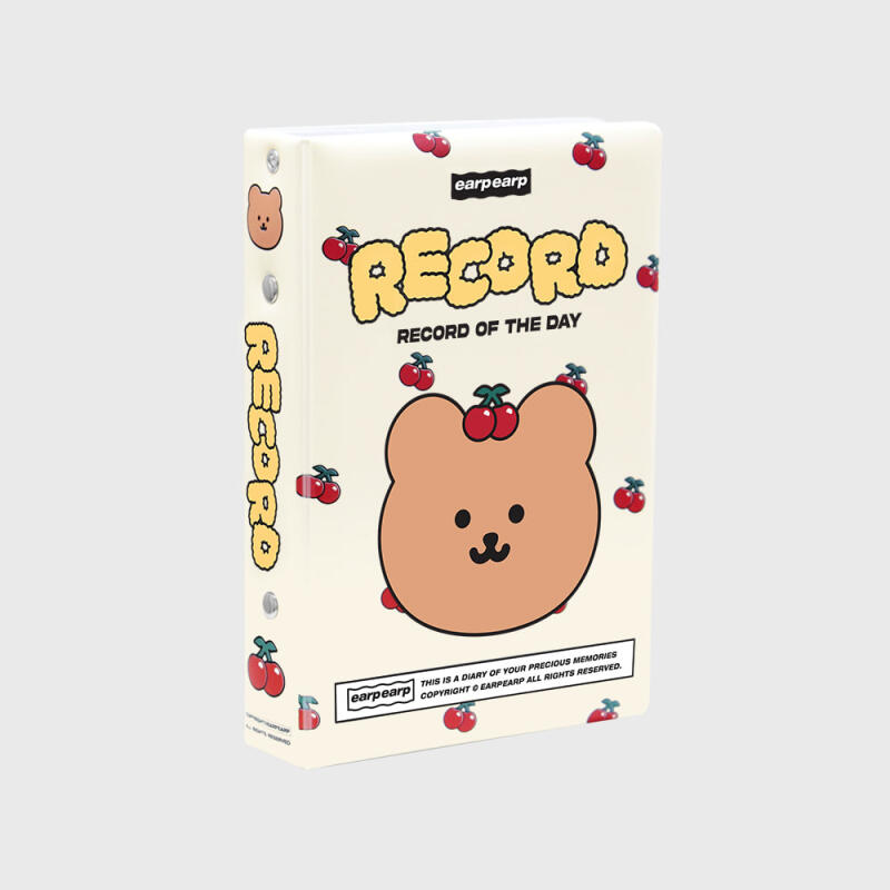 POOM | Cherry covy-ivory(6hole diary)