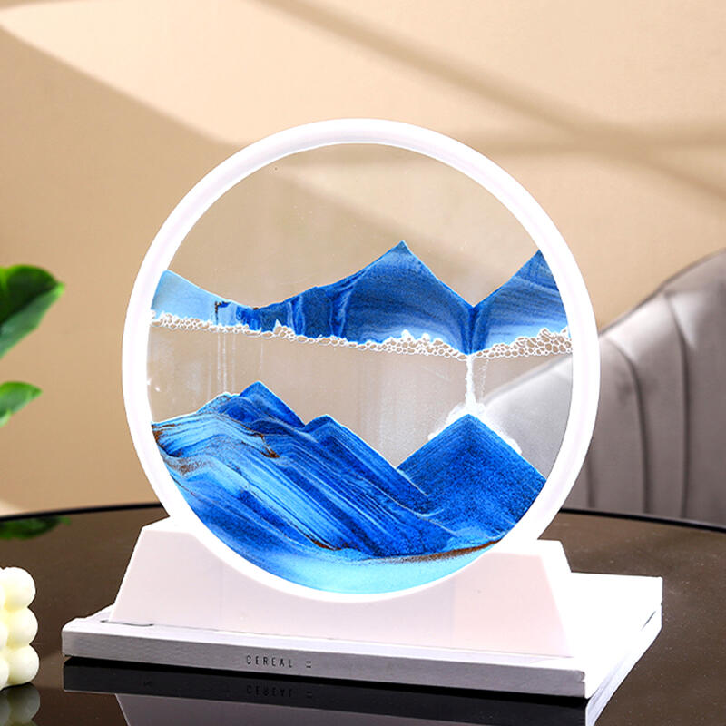 POOM | 12인치 모래멍 모래시계 액자 생일 집들이 선물