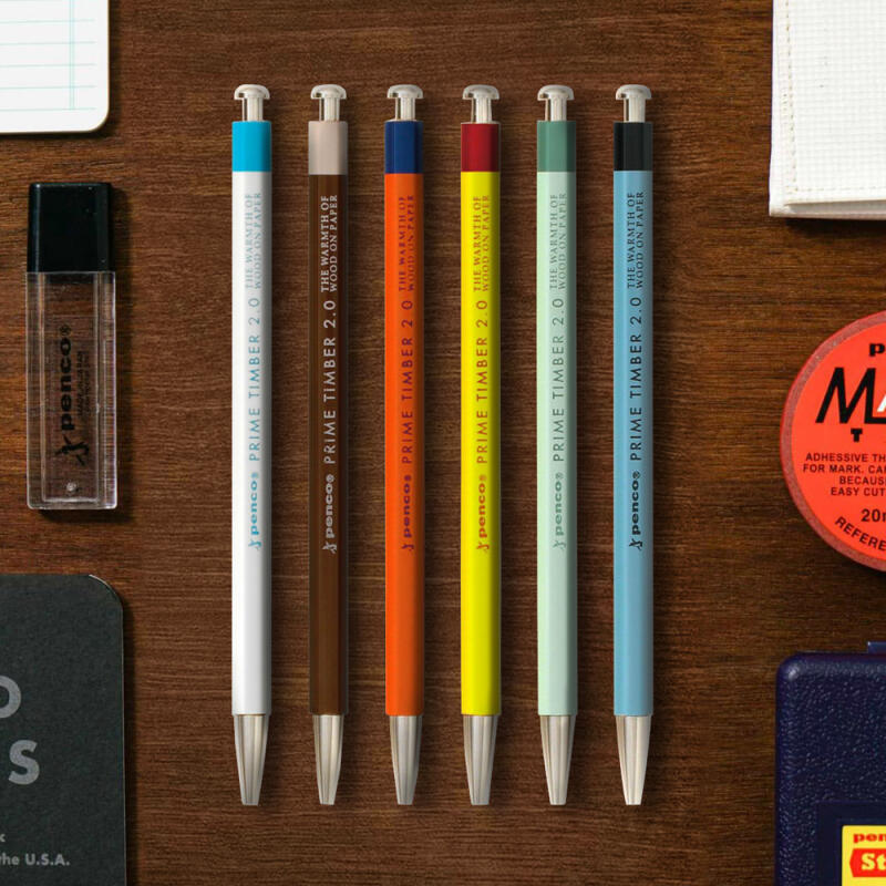 POOM | [펜코] 프라임 팀버 리드 홀더 샤프 펜슬 2mm