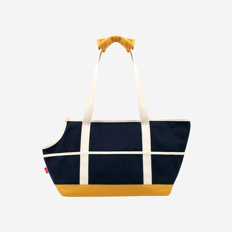 POOM | ORIGINAL COLOR BLOCK CARRIER BAG-NAVY(캐리어백)