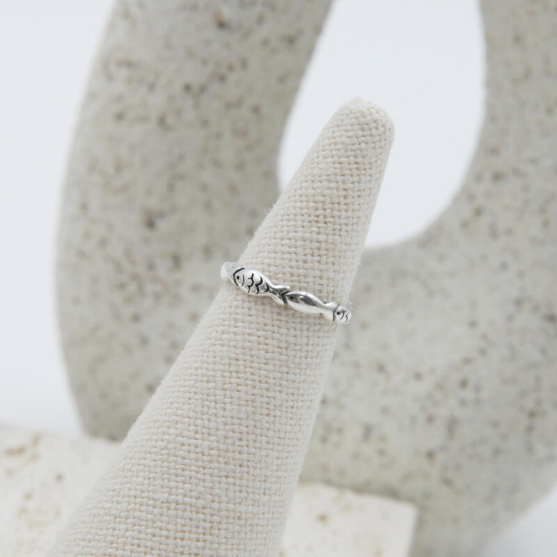 POOM | 토니아 925실버 수능 명예 행운 우정링 애끼 반지