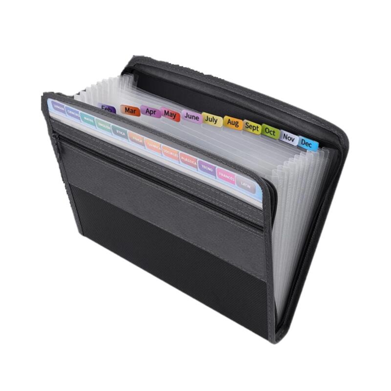 POOM | A4 사이즈 아코디언 13분류 지퍼형 파일