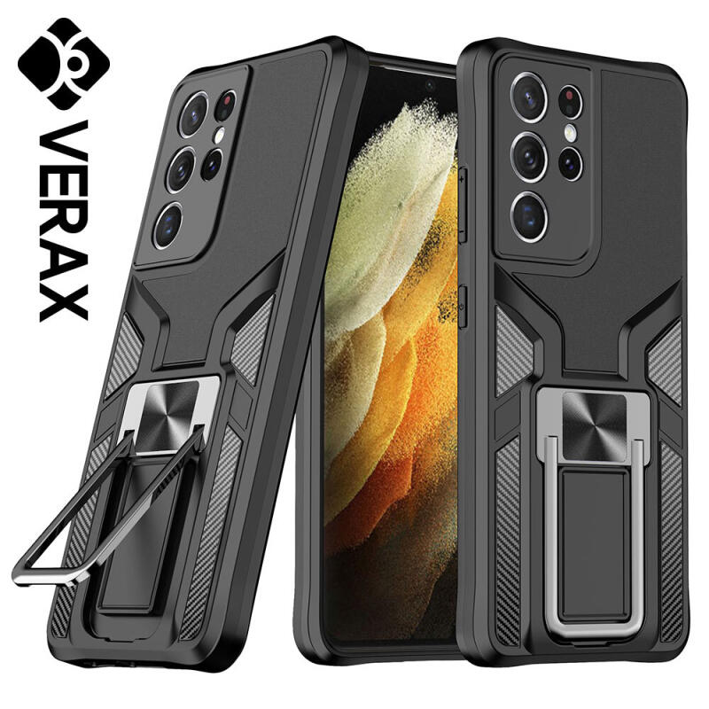 POOM | 갤럭시A52S 5G 스탠딩 마그네틱 메탈 케이스 P600