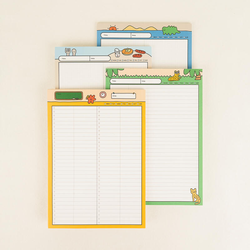 POOM | B5 노트패드_서다인 4종