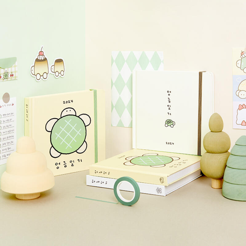 POOM | 2024 엉금일기 다이어리 아이보리 (04012618)