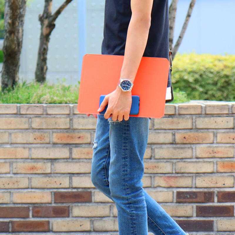 POOM | 리패드-A4클립보드 인조가죽 자석 메모패드