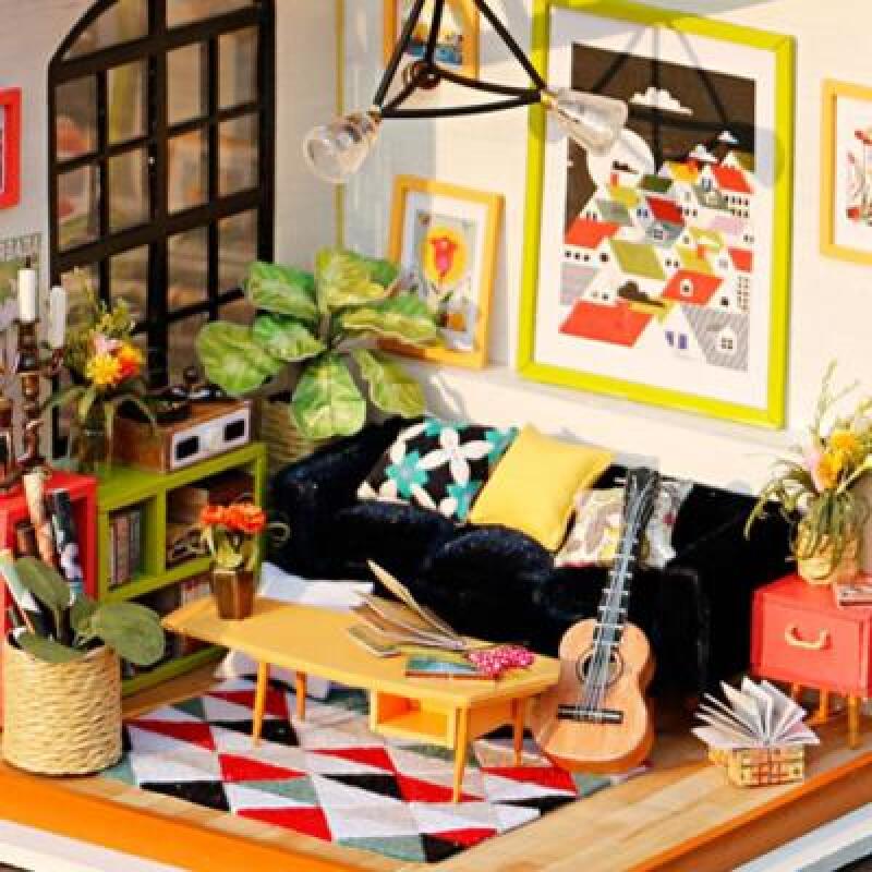 POOM | DIY 미니어처 시그니처 하우스 - 거실