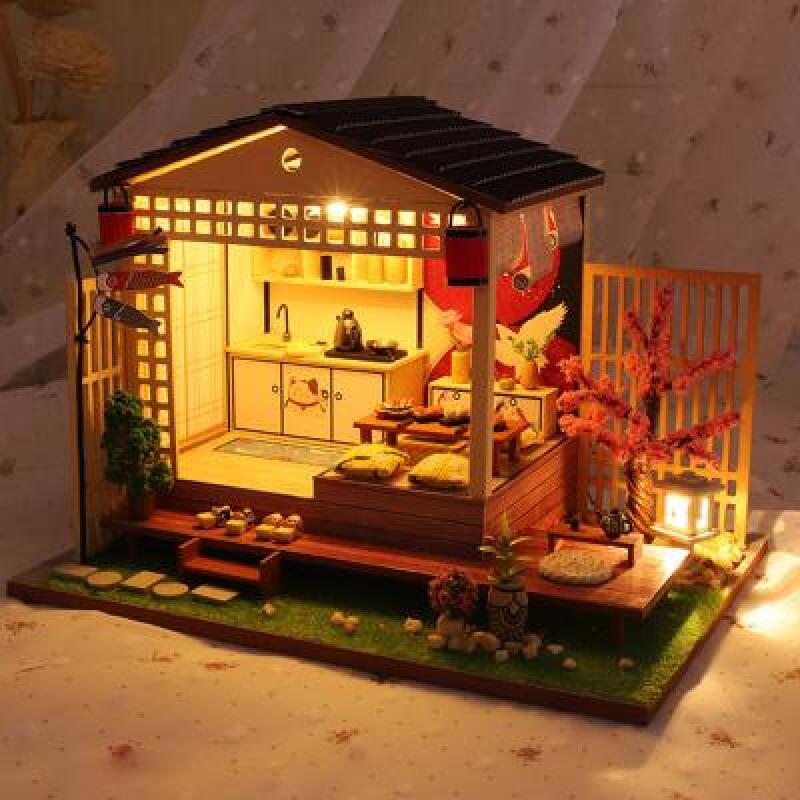 POOM | [adico]DIY 미니어처 하우스 - 벚꽃스시