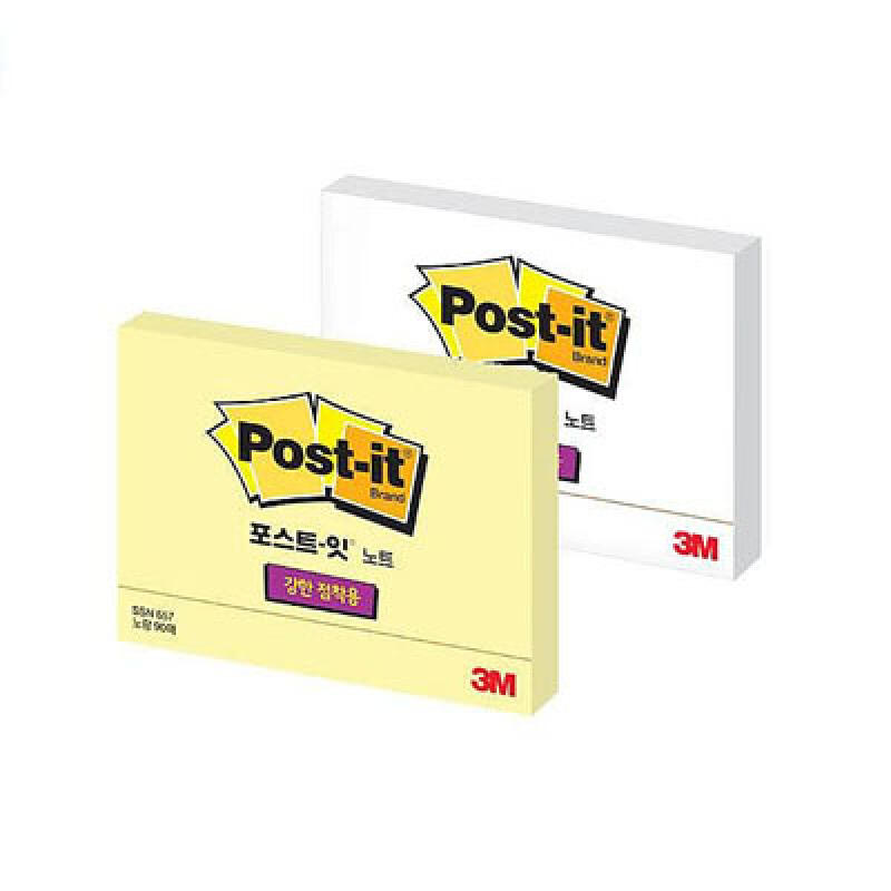 POOM | 3M 포스트잇 강한점착용 노트 SSN 657 [00031873]
