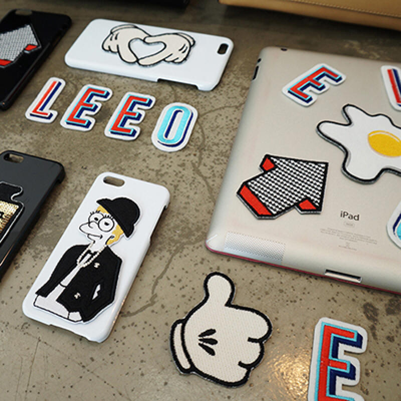 POOM | 이니셜 와펜스티커