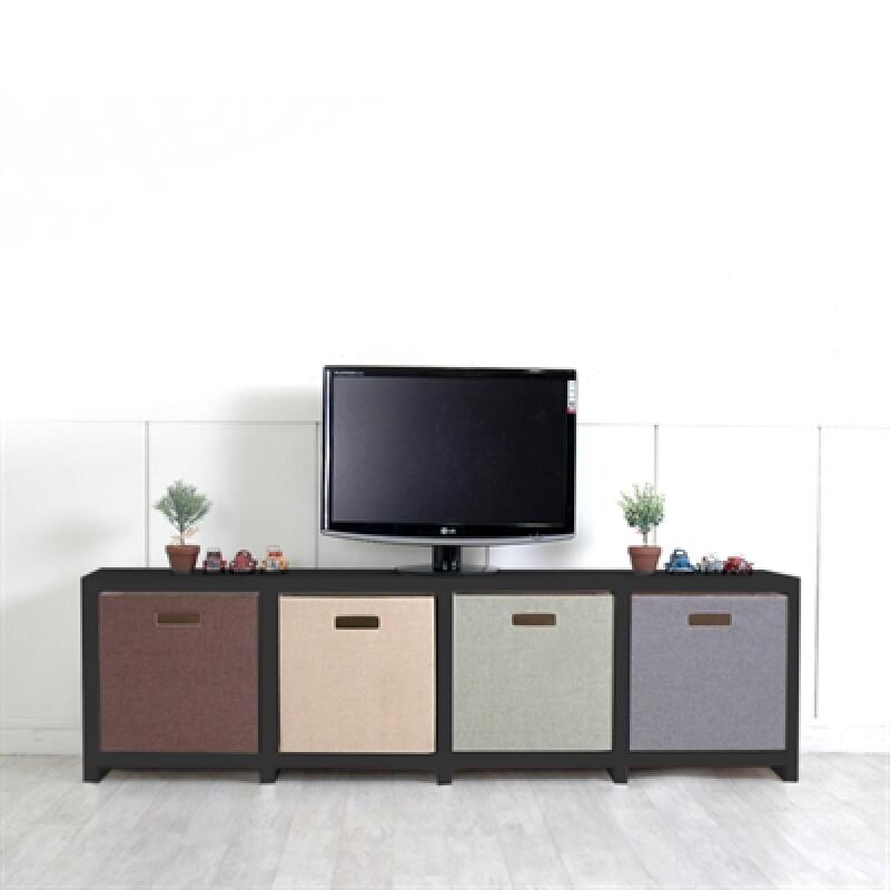 POOM | TV 거실장 L4-1 큐빅스1P