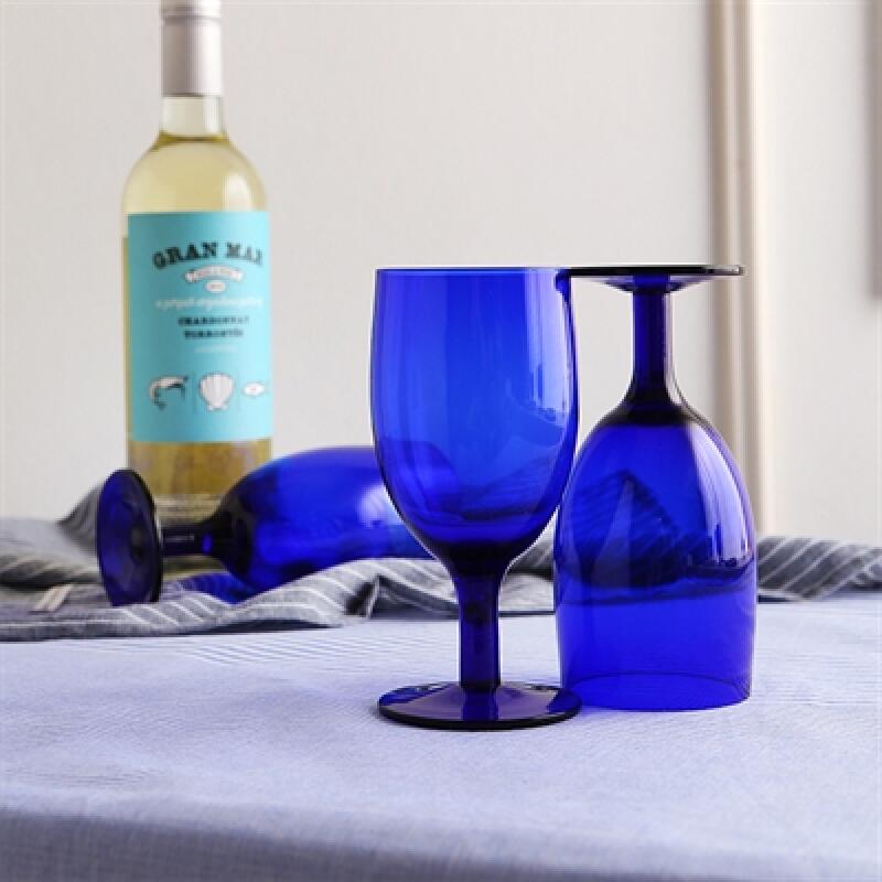 POOM | 힐튼 코발트와인잔6p