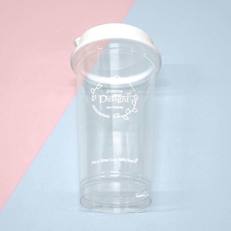 POOM | (1+1) 딜라이트 투명 리유저블 텀블러