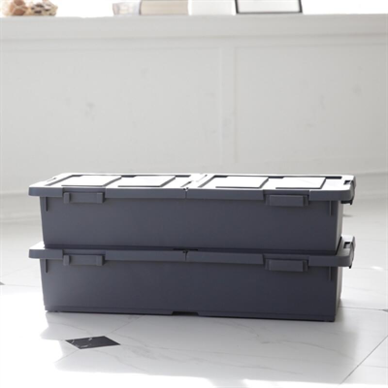 POOM | 트레인 언더베드 리빙박스50L-2P_엔플라스틱