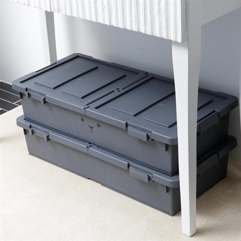 POOM | 트레인 언더베드 리빙박스50L-2P_엔플라스틱